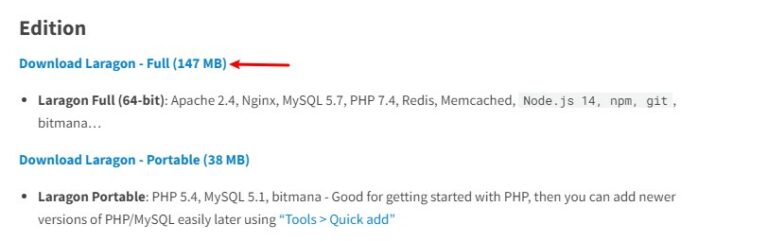 Crear un servidor web local fácilmente con Laragon - Mister digital - Blog de SEO y Marketing