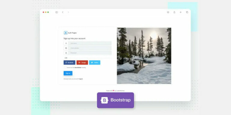Los mejores formularios de registro en Bootstrap Gratis - Mister ...