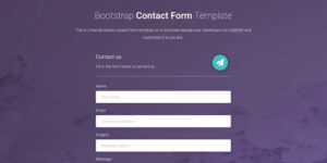 Mejores plantillas de formularios Bootstrap gratuitas - Mister digital ...