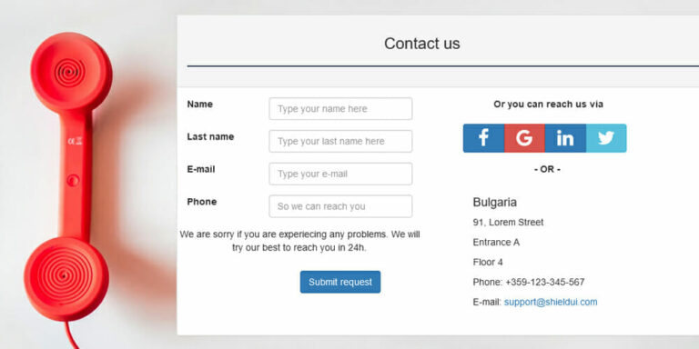 Mejores plantillas de formularios Bootstrap gratuitas - Mister digital ...