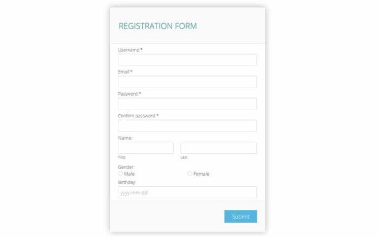 10 Mejores generadores de formularios en Bootstrap - Mister digital - Blog de SEO y Marketing