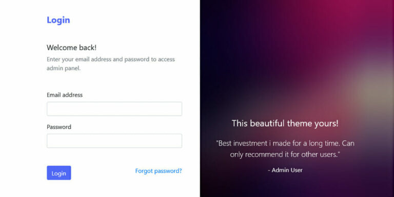 Los mejores formularios de registro en Bootstrap Gratis - Mister ...