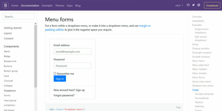Los mejores formularios de registro en Bootstrap Gratis - Mister ...