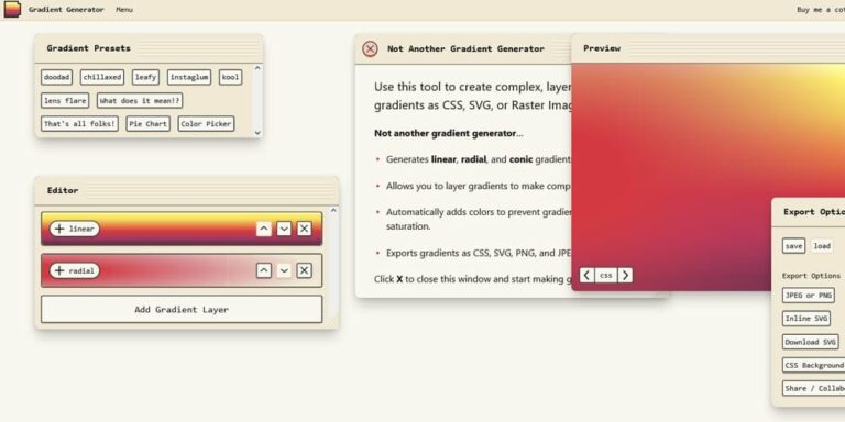 Los mejores generadores y bibliotecas de gradientes - Mister digital ...