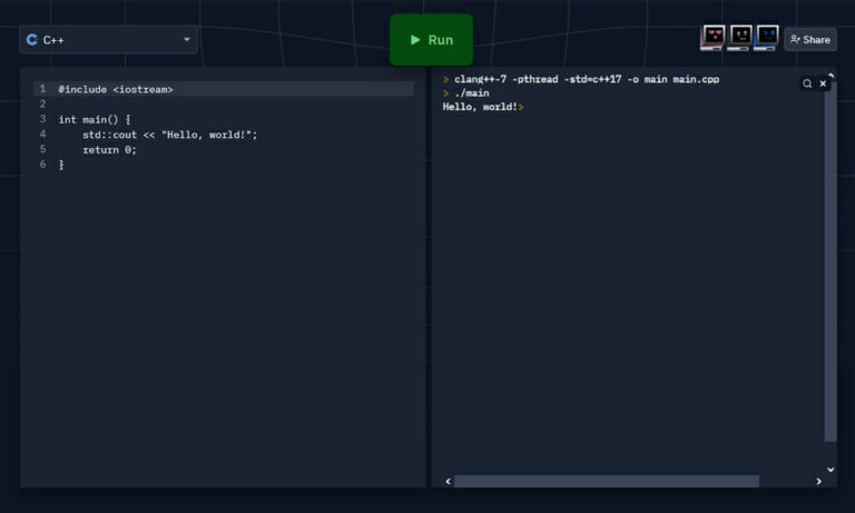 15+ mejores compiladores de C++ en línea - Mister digital - Blog de SEO ...