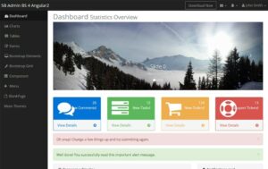 50+ plantillas para Dashboard Angular Gratis - Mister digital - Blog de SEO y Marketing