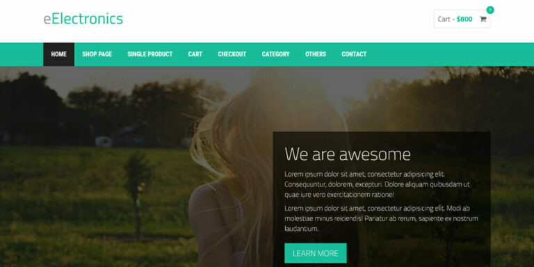 Mejores Plantillas de Ecommerce Bootstrap Gratis - Mister digital ...